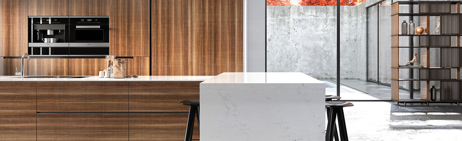 Technological Quartz Surfaces for Bathrooms, Kitchens, Floors, etc.